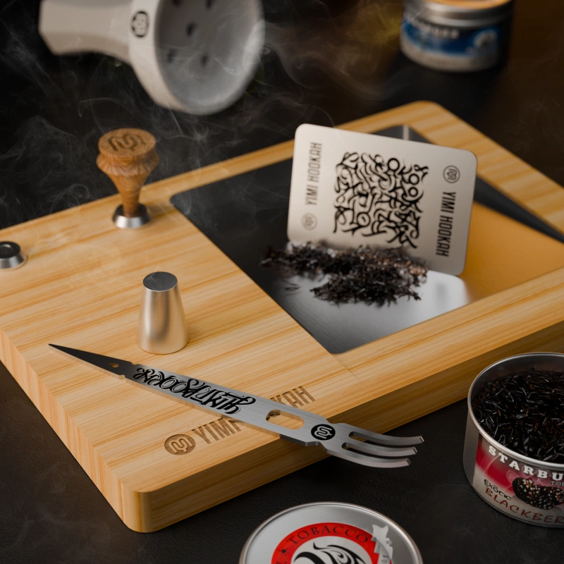 Yimi Hookah Wood Shisha Board Hookah Flavor Plate