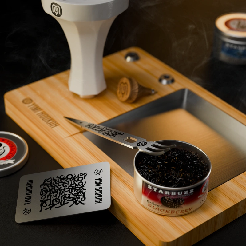 Yimi Hookah Wood Shisha Board Hookah Flavor Plate