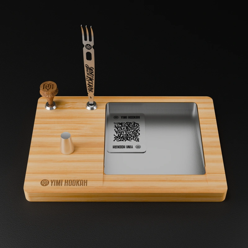 Yimi Hookah Wood Shisha Board Hookah Flavor Plate