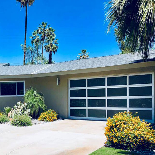 Full vision glass sectional garage door,Glass Garage Door
