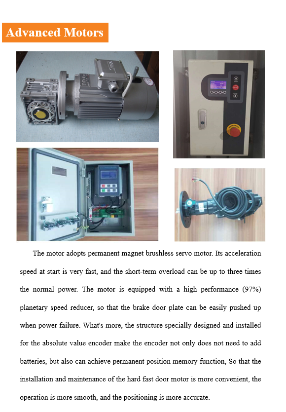 High Speed Spiral Door - Round Track