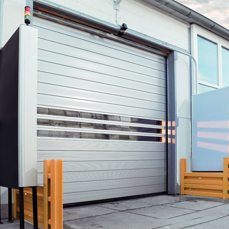 High Speed Spiral Door - Round Track