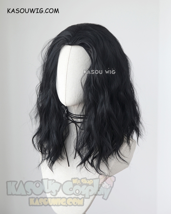 Loki Laufeyson Avengers 43cm long layers cosplay wig with widows peak ...
