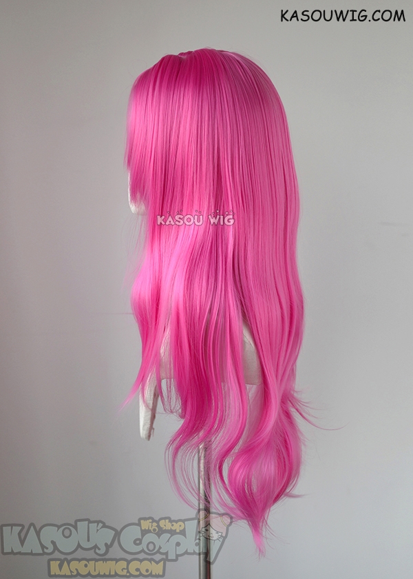 JOJO JoJo's Bizarre Adventure Diavolo pink long straight cosplay wig ...