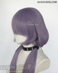 Kyokou Suiri In/Spectre Nanase Karin 85cm long pigtails purple wig