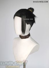 Jujutsu Kaisen Suguru Geto short black cosplay wig with bun,Jujutsu Kaisen