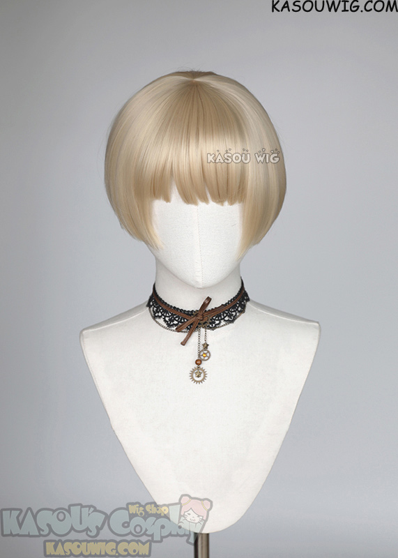 Attack on Titan S4 Yelena/ Devilman Crybaby Ryo Asuka blonde blunt cut ...