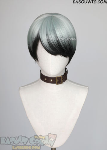 Kimetsu no Yaiba Demon Slayers Muichiro Tokito long straight black mint ...