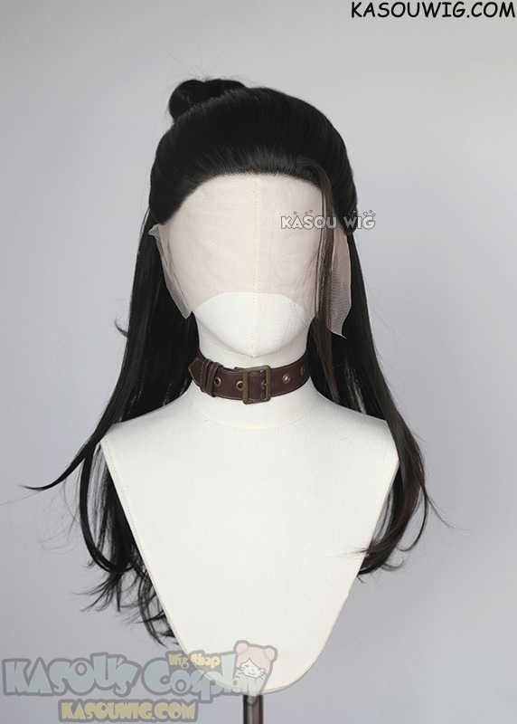 Lace Front>> JJK Jujutsu Kaisen Suguru Geto long layered black cosplay ...