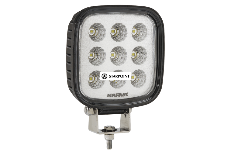 Narva Square 9-64V LED Work Lamp Flood Beam LED Work Light