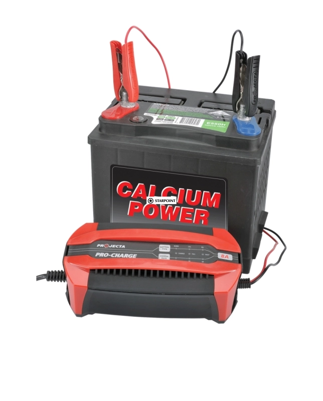 Projecta Pro Charge 6 Stage Battery Charger 12 Volt 21 Amp