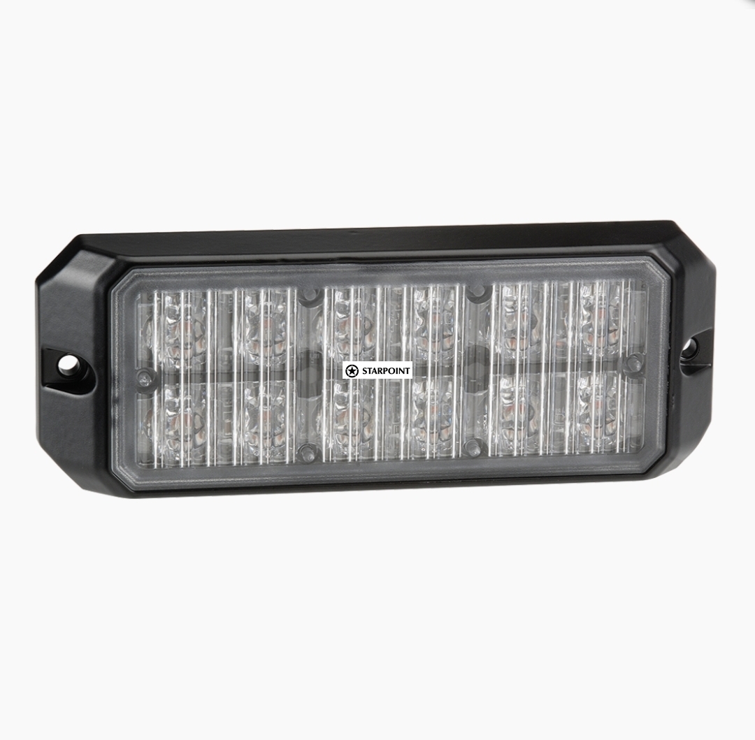 Narva Low Profile High Powered LED Warning Light Module (Amber) - 12 x ...