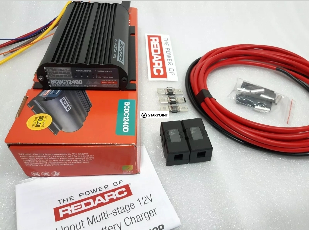 Redarc BCDC1240D Redarc DC to DC Battery Charger 12V 40A Charger ...