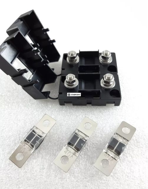 Midi Fuse Kit - 3 x 40 Amp Midi Fuses & 2 x Midi Fuse Holders