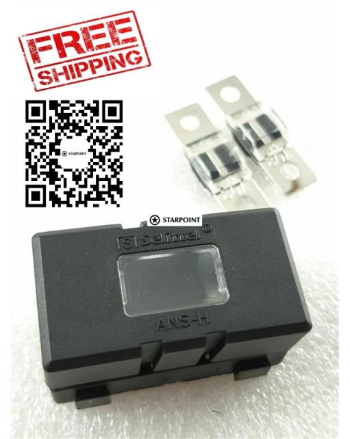 80A Midi Ans Fuses Holders Suit Dual Battery or Solar 80Amp Bolt Down ...