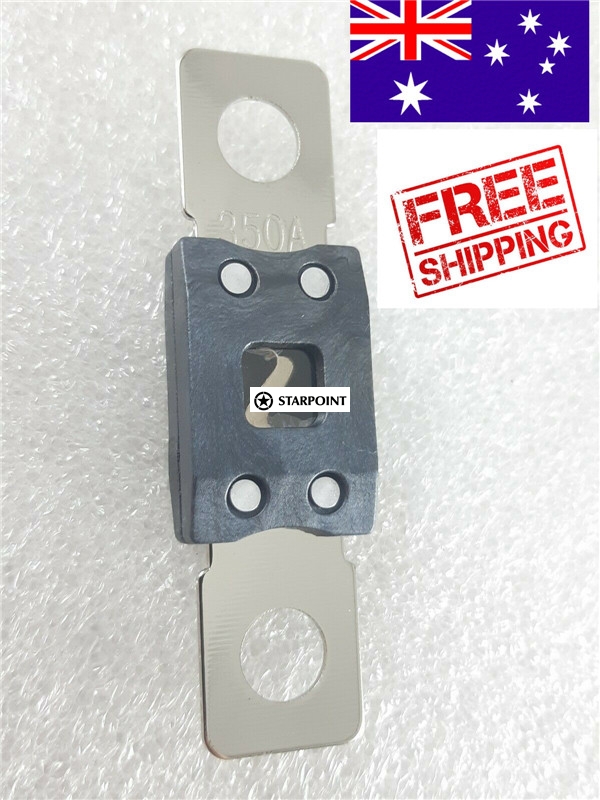 350 Amp Mega Bolt Down Fuse Heavy Duty Dual Battery System Audio Fast ...