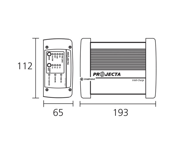 Projecta Intelli-charge 7 Stage Battery Charger 12 Volt 7 Amp