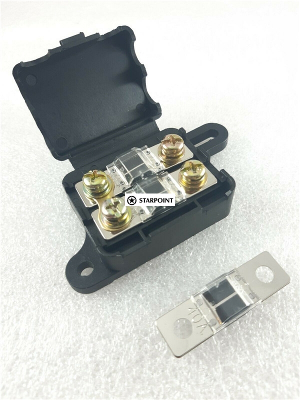 Twin Midi Fuse Holder Kit suits - Dual Battery or Caravan inc 3 x 40 ...