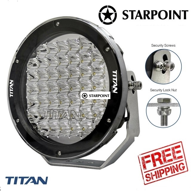 Titan 9 Inch Driving Light 180 watt LED Spot Driving Light LV9410 Round ...