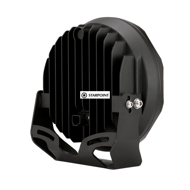 Pair LED Driving Lights 9" Osram Driving Spotlights, Round Offroad ...