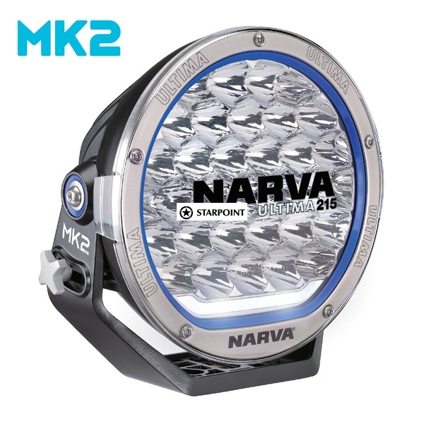 Narva Ultima 215 LED MK2 Satin Driving Lamp, Narva 215 MK2 71740S LED ...