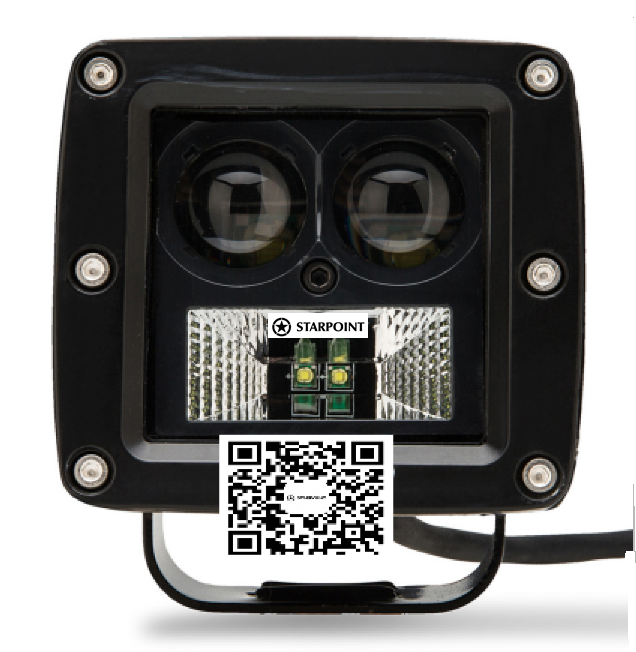 20 Watt combo Beam Led work Lamp, New Square combo LED Work Light for ...