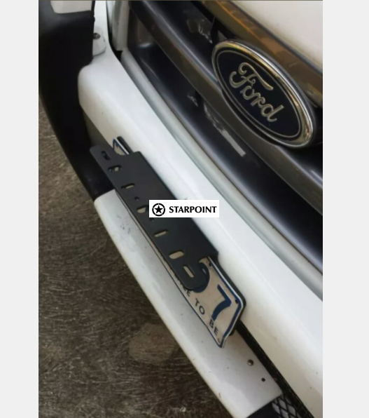 Number Plate Mounting Bracket for Driving Spotlight, Licence Plate ...