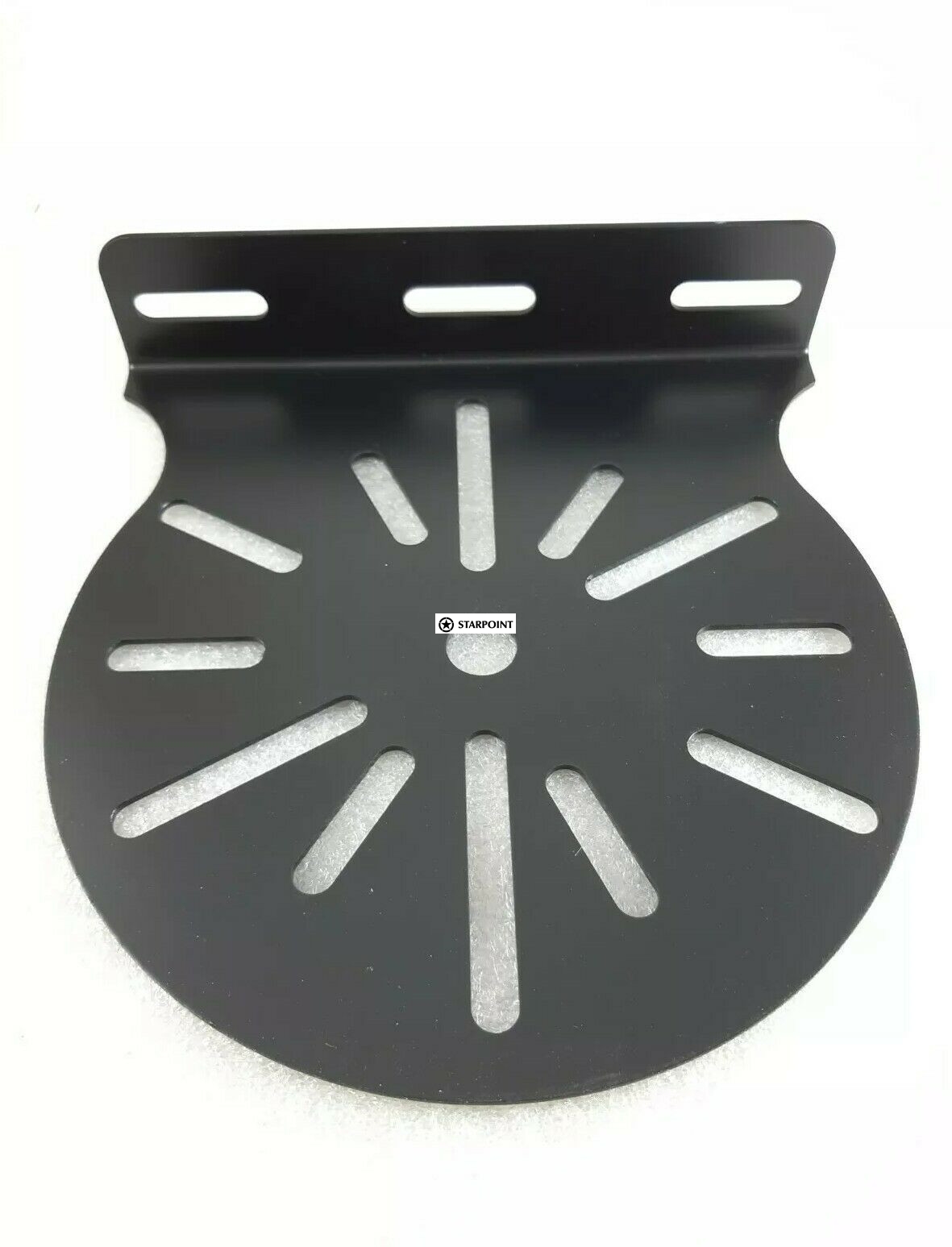 Amber Rotating Beacon Mounting Bracket Universal 180mm x 180mm