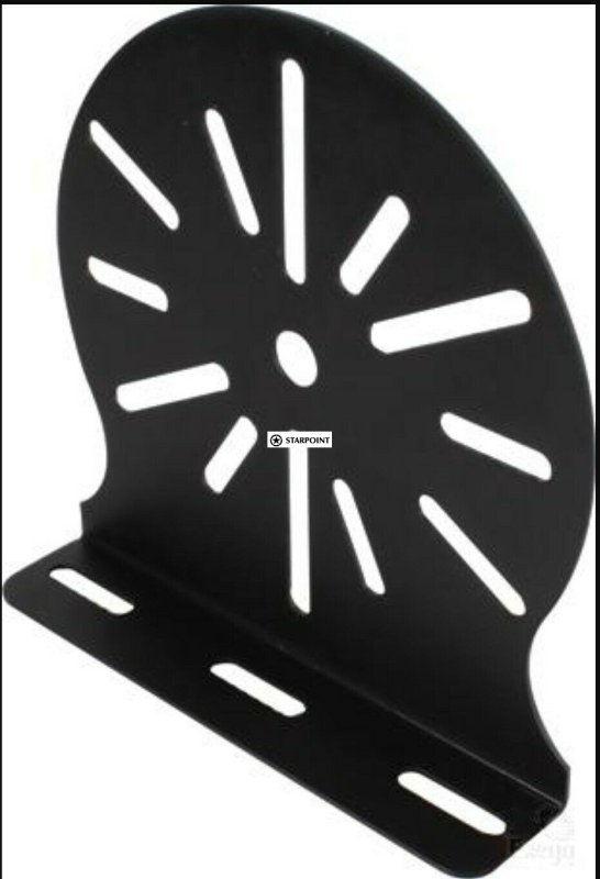 Amber Rotating Beacon Mounting Bracket Universal 180mm x 180mm