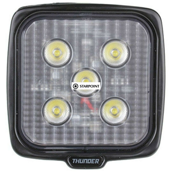 Thunder Work Light 20 Watt Square 5 x Cree IP67 10-32v - Fast Aus Post