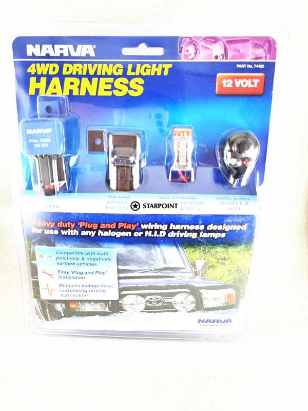 Narva 12 Volt 4WD Driving Light Harness