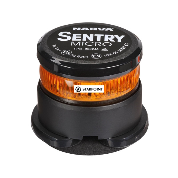 Narva 85324A Sentry LED Amber Beacon Micro USB Rechargeable Class 1 ...