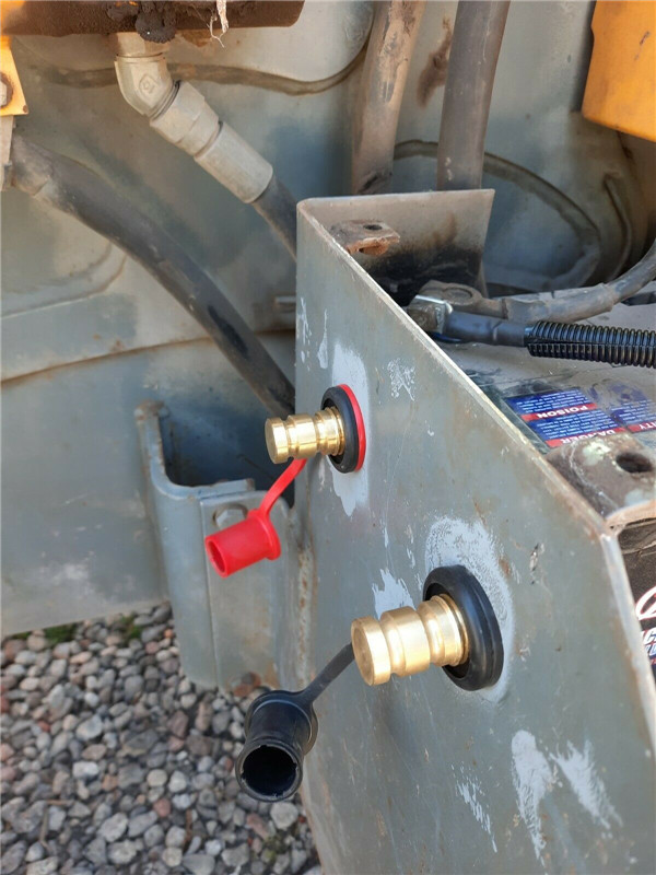 Positive Jump Start Stud - 20mm Brass Insulated Single Stud