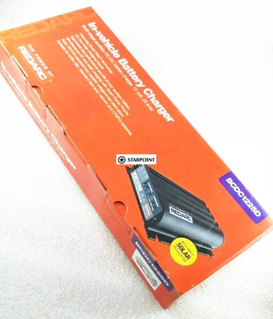 Redarc BCDC1225D Dual Battery charger Isolator System DC to DC Install ...