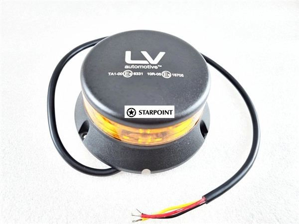 Low Voltage Micro LED Beacons, 10-30V Amber Class 1 LED Beacon With ...