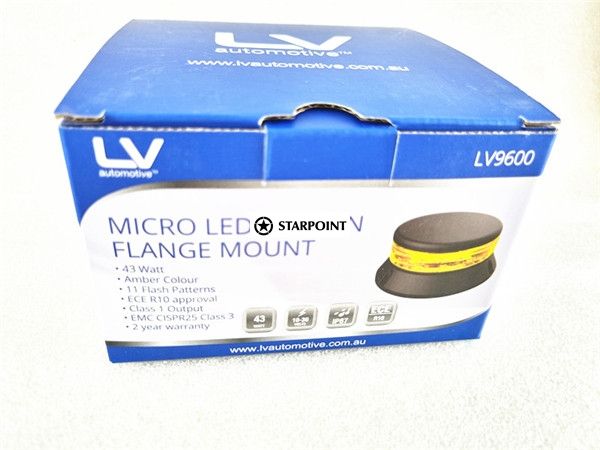 Low Voltage Micro LED Beacons, 10-30V Amber Class 1 LED Beacon With ...