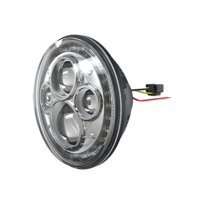 7 Inch Projector Type Lamp High and Low Beam Functions and Position ...