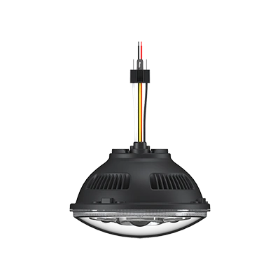 7 Inch Projector Type Lamp High and Low Beam Functions and Position ...