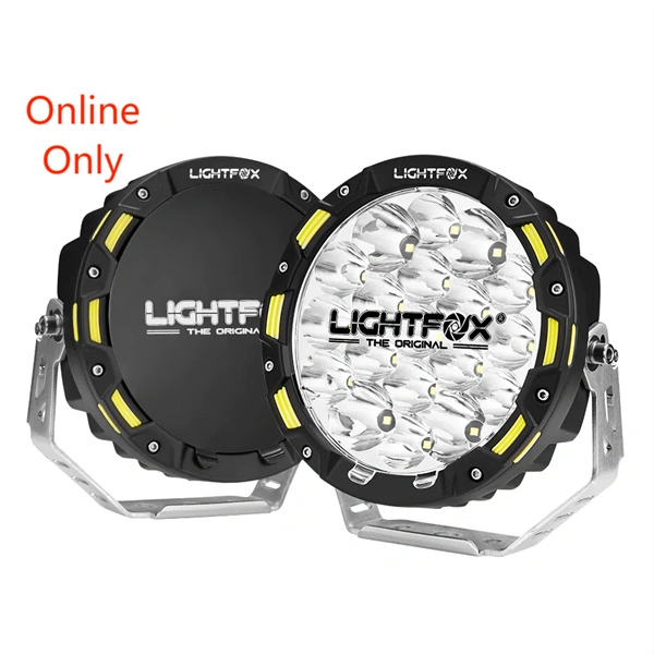 Lightfox 7" LED Driving Light 1Lux@816m(Pair) IP68 12,603(Pair) - 5 ...