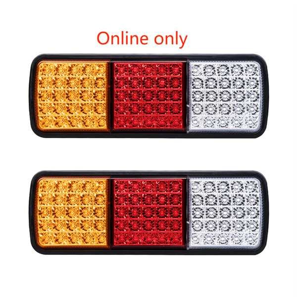 2x LED Tail Lights Stop Indicator Reverse 12V Ute Trailer Caravan Truck ...