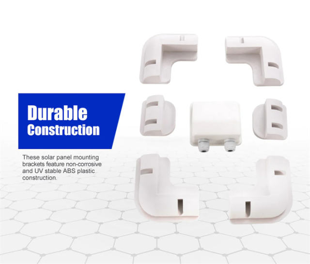 Atem Power Solar Panel Corner Mounting Brackets Kit 7PCS Caravan Boat ...