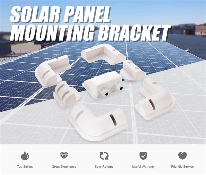 Atem Power Solar Panel Corner Mounting Brackets Kit 7PCS Caravan Boat ...