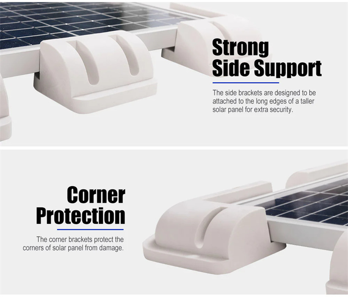 Atem Power Solar Panel Corner Mounting Brackets Kit 7PCS Caravan Boat ...
