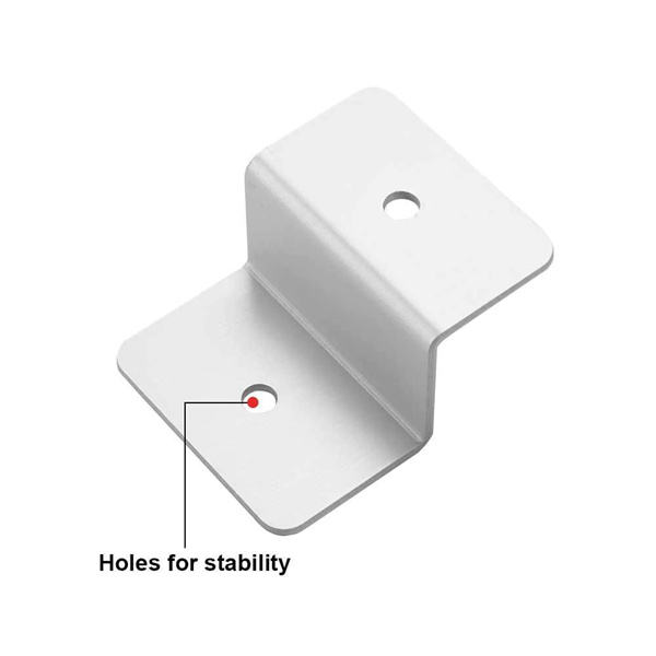 8pcs Z Style Solar Panel Mounting kits Aluminum Alloy Brackets for RV ...