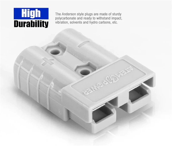 Atem Power 10 x Anderson Style Plug Connectors 50 AMP 12-24V 6AWG DC ...