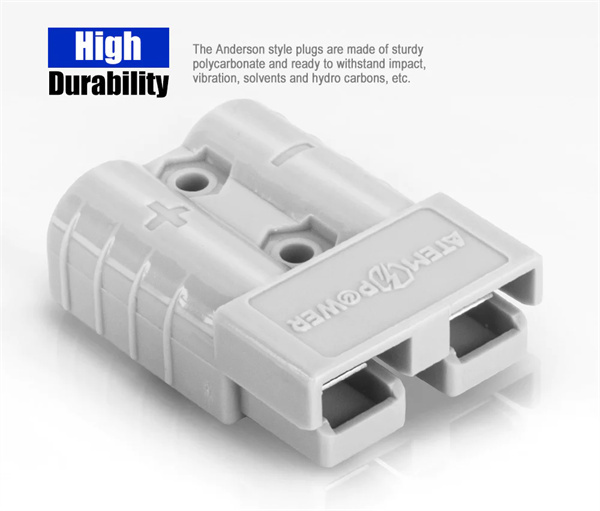 Atem Power 10 x Anderson Style Plug Connectors 50 AMP 12-24V 6AWG DC ...