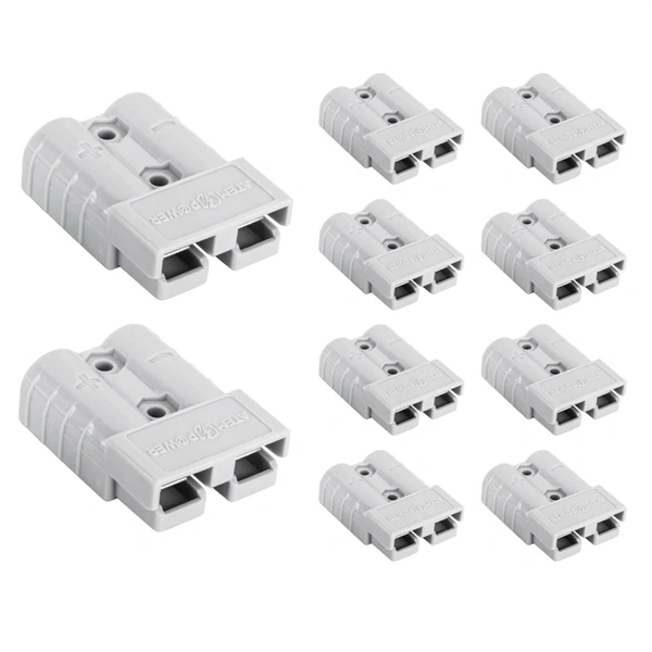 Atem Power 10 x Anderson Style Plug Connectors 50 AMP 12-24V 6AWG DC ...