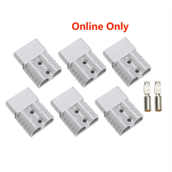 Atem Power 6 x Anderson Style Plug Connectors 120 AMP 12-24V 6AWG DC ...
