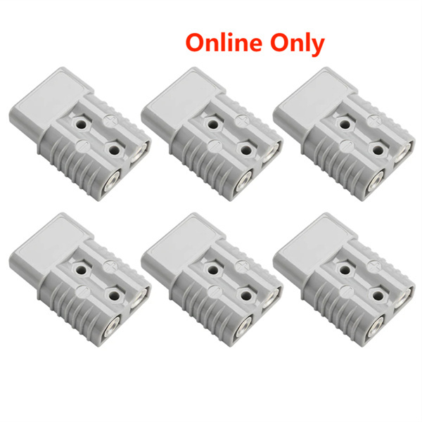 6x Premium 175AMP Anderson Style Plug Exterior Connector DC Power Solar ...