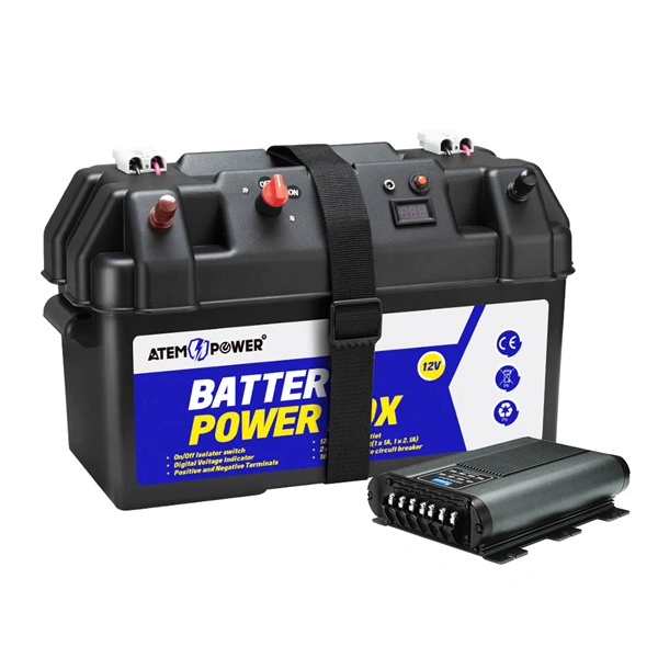 Atem Power 12V 20A DC to DC Battery Charger MPPT Dual Battery System ...